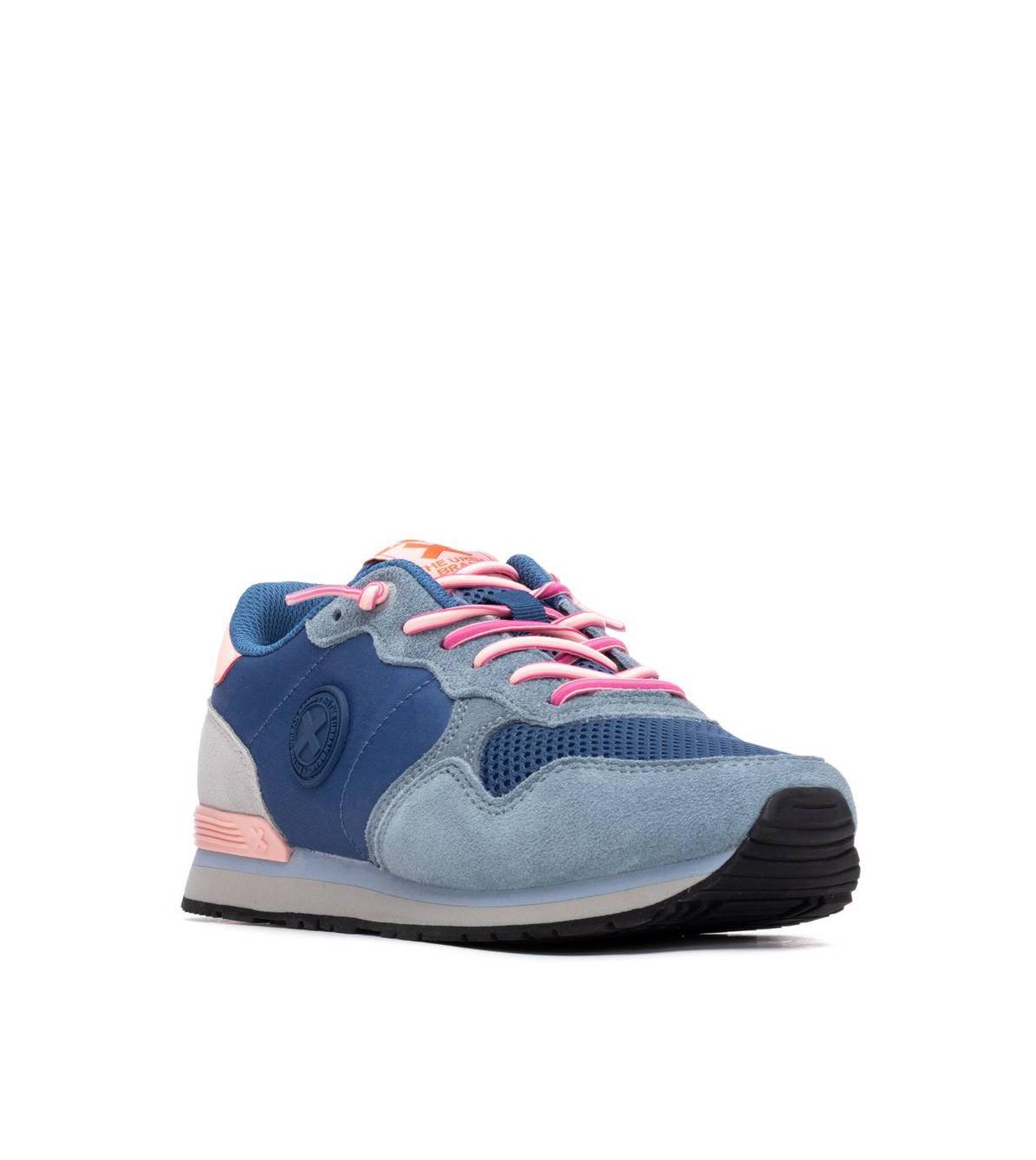 Click here for Xti Womens Lace-Up Sneakers By Xti - Navy prices