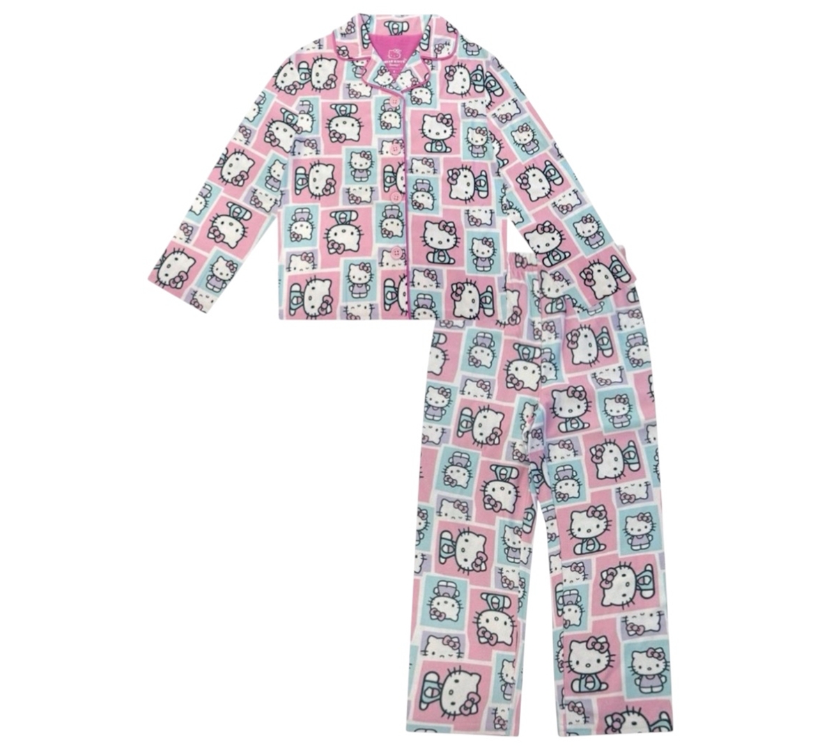 Click here for Hello Kitty Toddler Girls 2-Piece Coat Pajama Set... prices