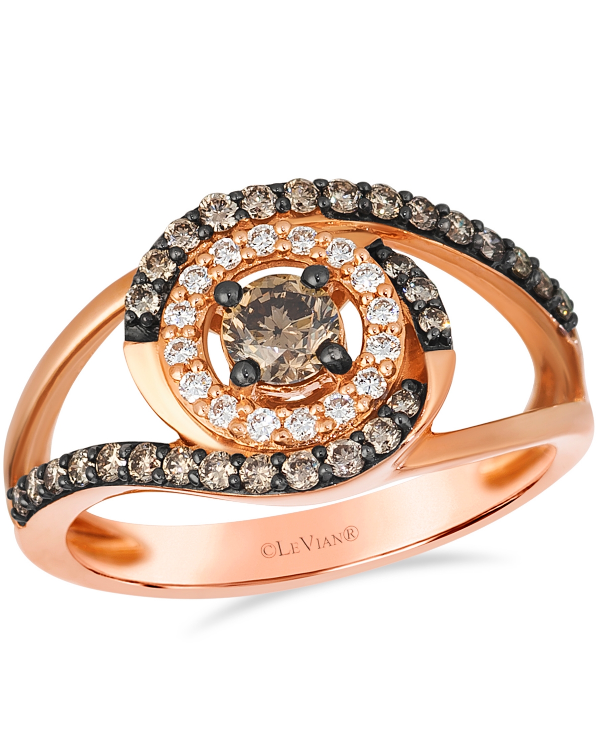Click here for Le Vian Chocolate Diamond and Vanilla Diamond Ring... prices