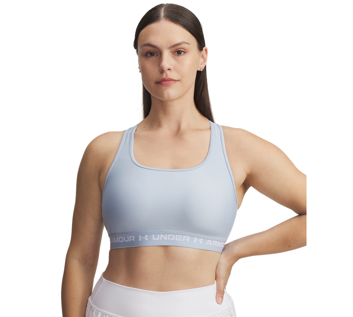 Click here for Under Armour Womens Medium Impact Sports Bra - Blu... prices