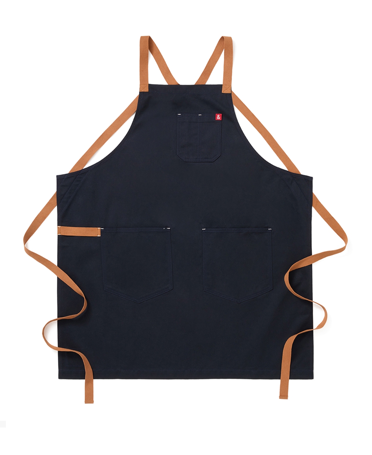 Click here for Hedley & Bennett Cotton Crossback Apron 33 - Midni... prices