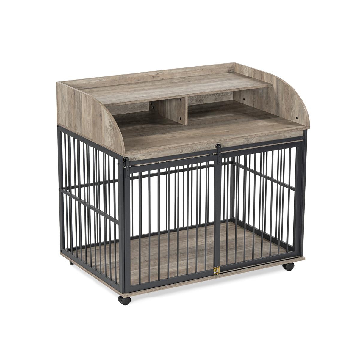 Click here for Aostirmotor Dog Cage - Grey prices