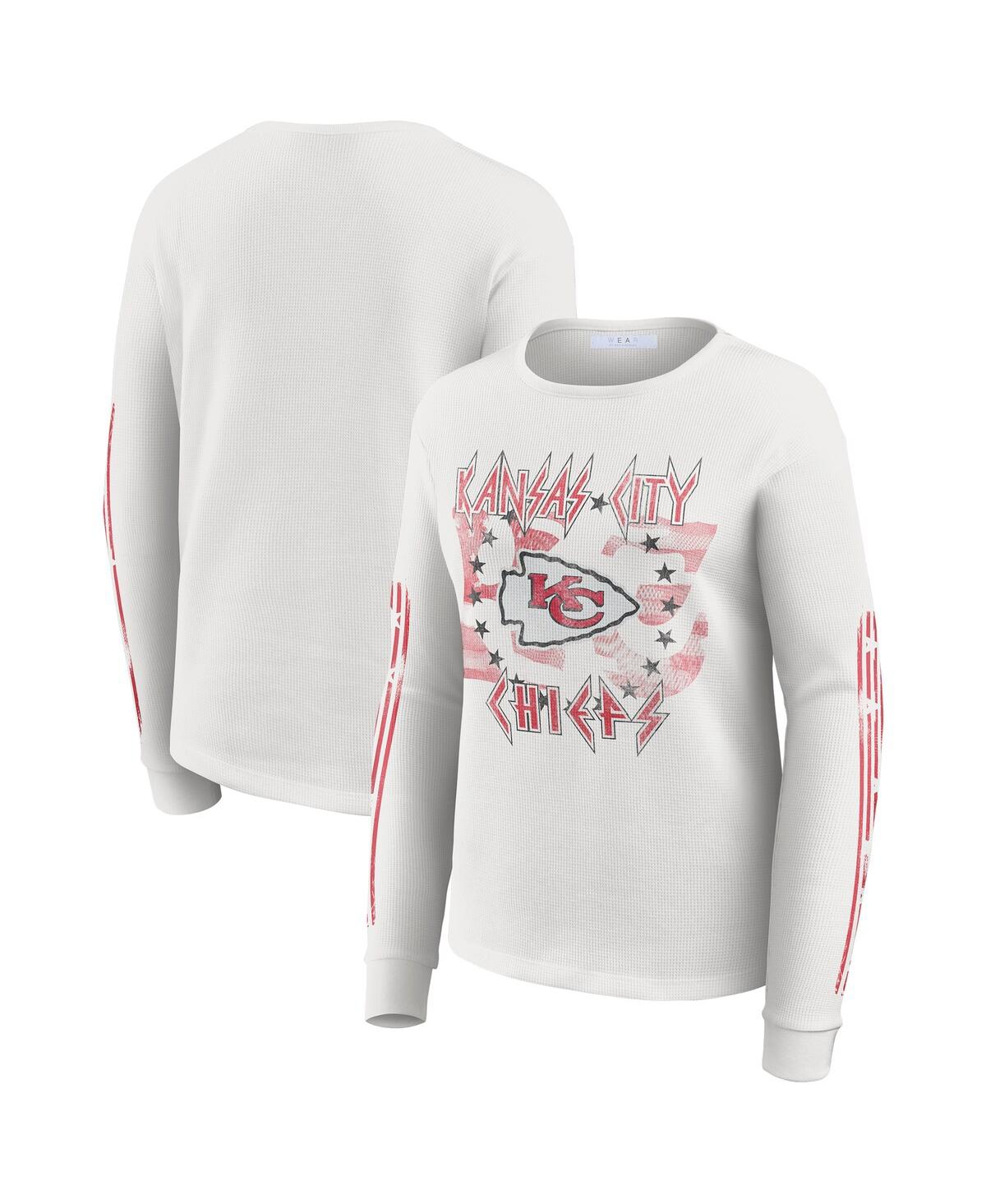 Click here for Wear by Erin Andrews Womens White Kansas City Chie... prices