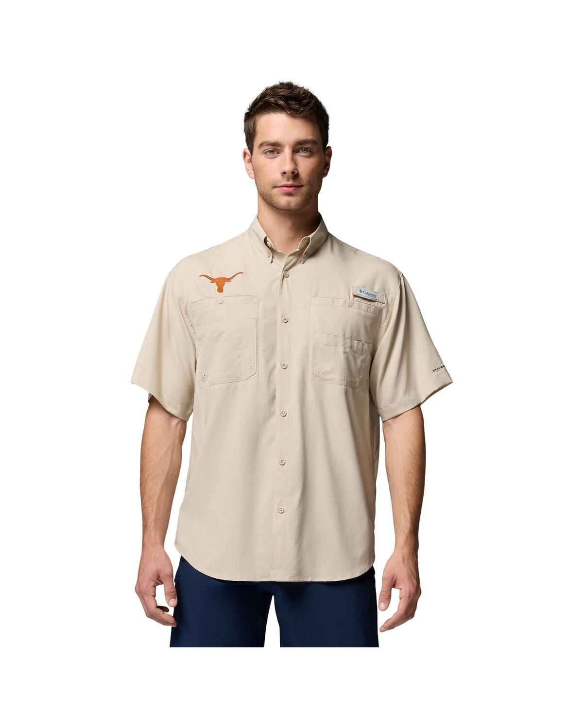 Click here for Columbia Mens Tan Texas Longhorns Tamiami Omni-Sha... prices