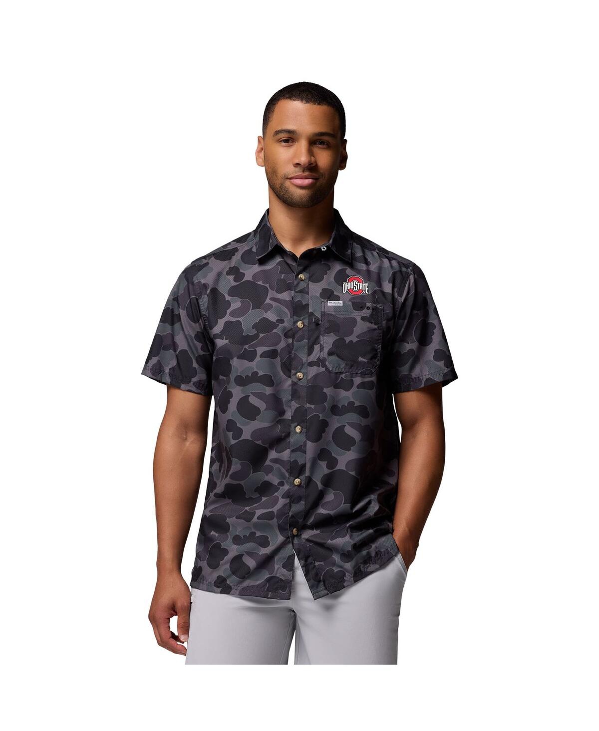 Click here for Columbia Mens Black Ohio State Buckeyes Super Slac... prices