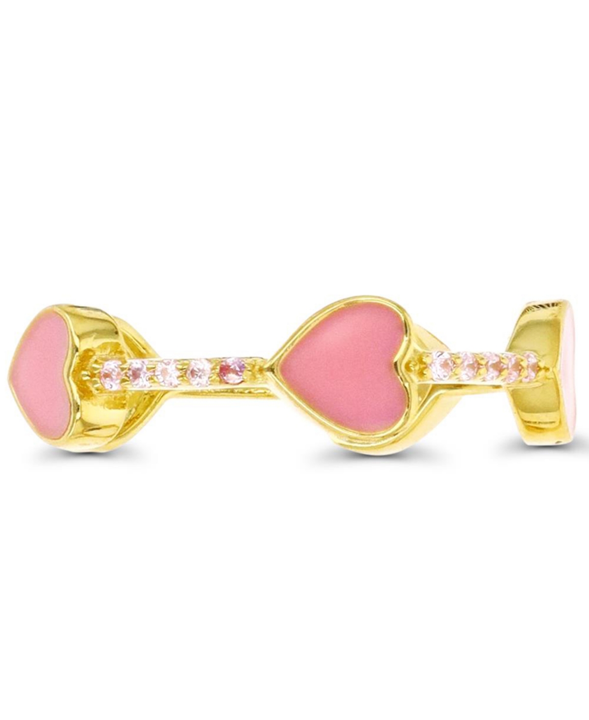Click here for Macys Cubic Zirconia (0.25 ct. t.w.) and Pink Enam... prices