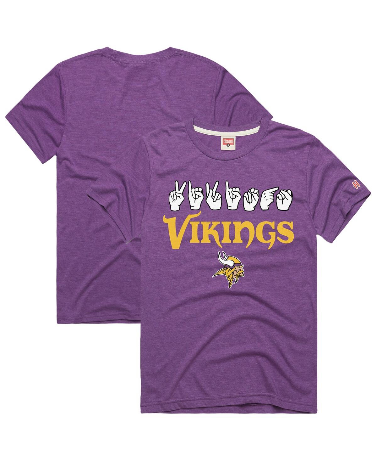 Click here for Homage Mens and Womens Purple Minnesota Vikings Nf... prices