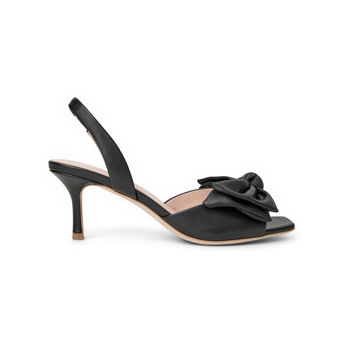 Click here for Eloise Bow Slingback - Nappa - Black prices