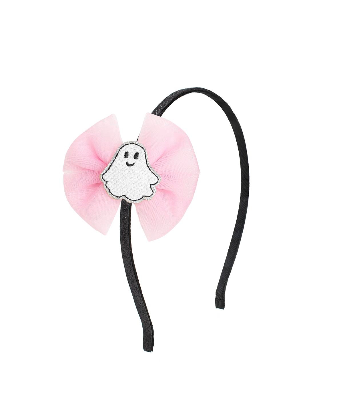 Sweet Wink Child Girls Coquette Tulle Ghost Bow Headband - Multicolor