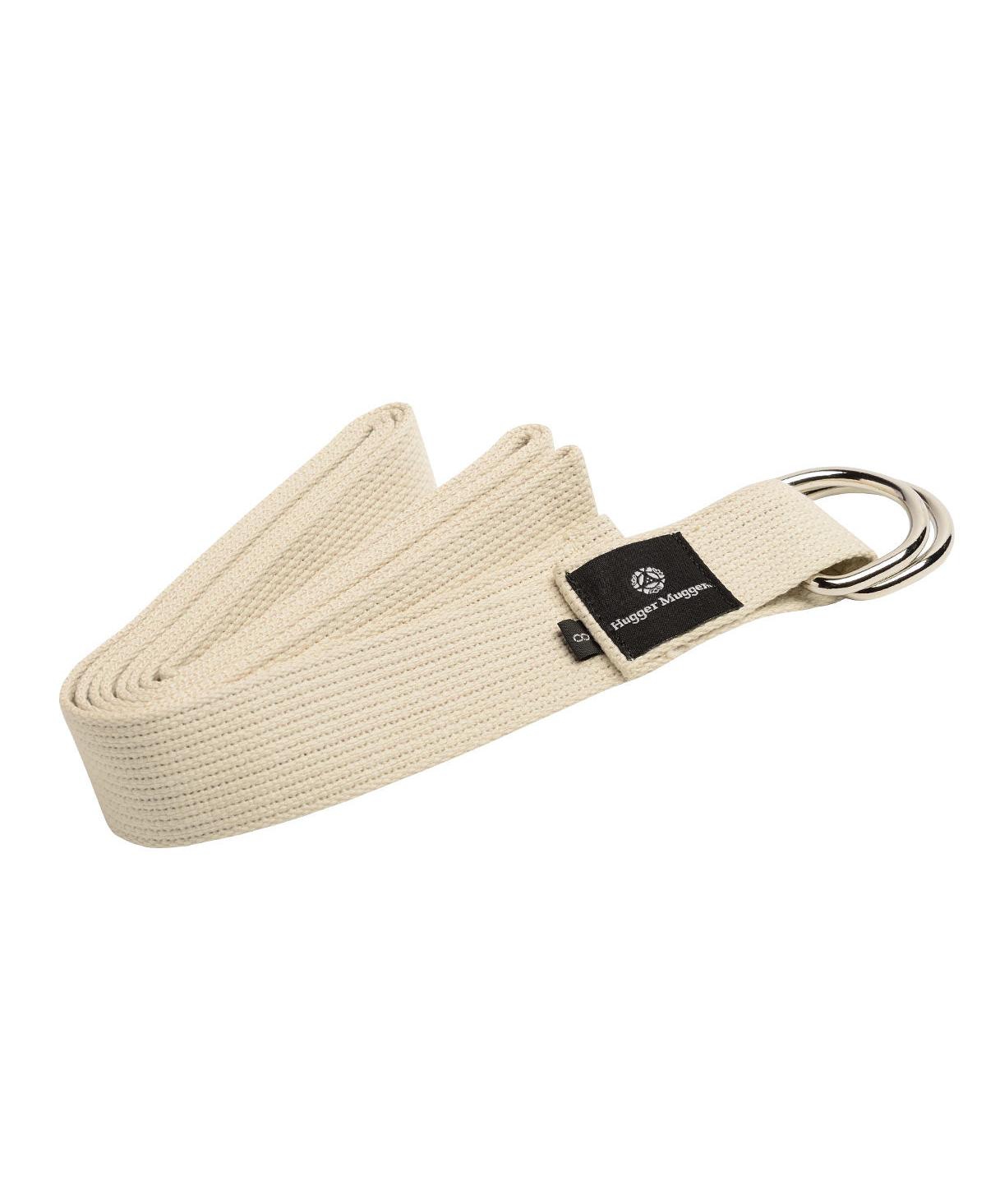 Click here for 6 Cotton Yoga Strap w/ D-Ring - Natural prices