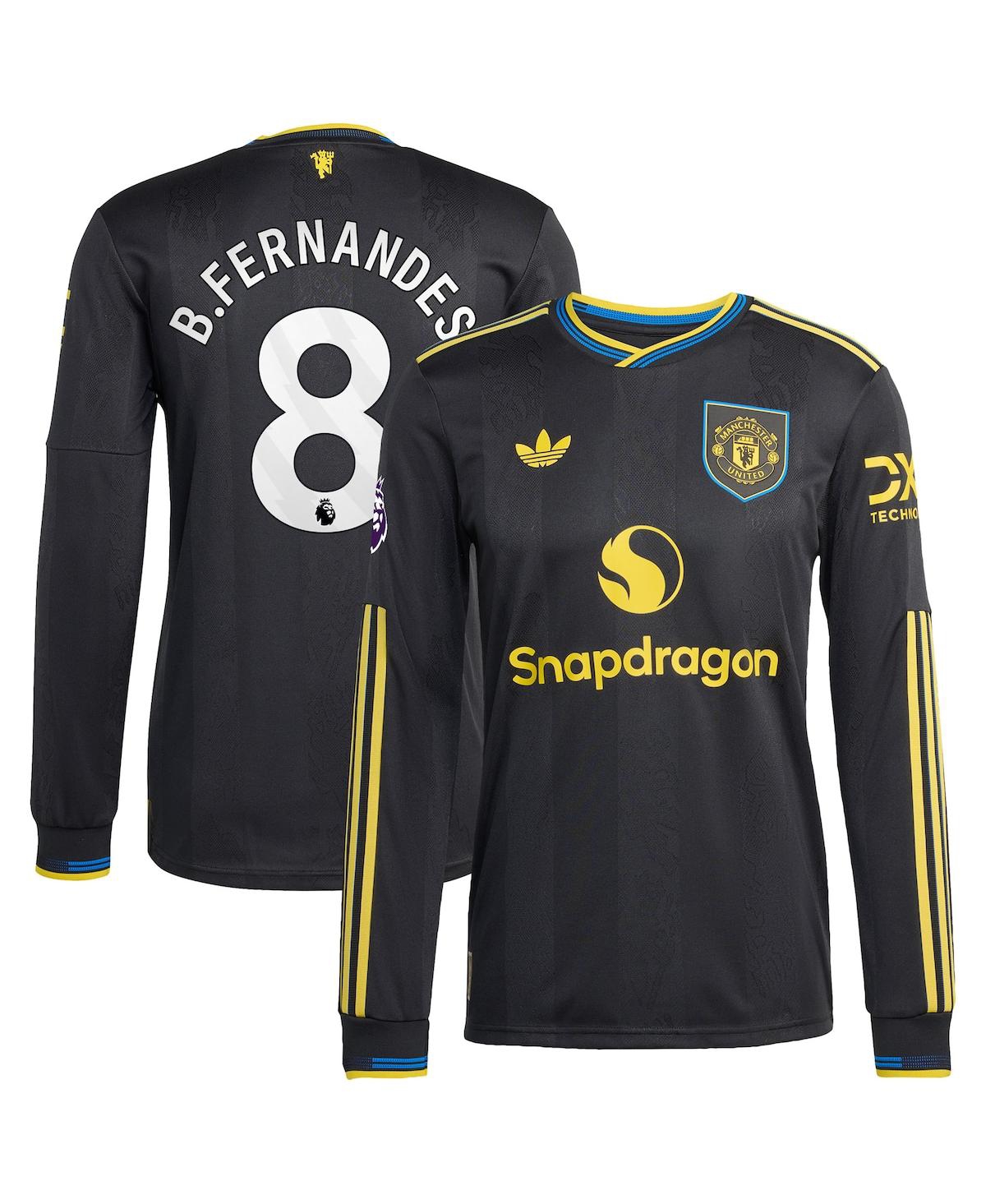 Click here for Adidas Mens Bruno Fernandes Black Manchester Unite... prices