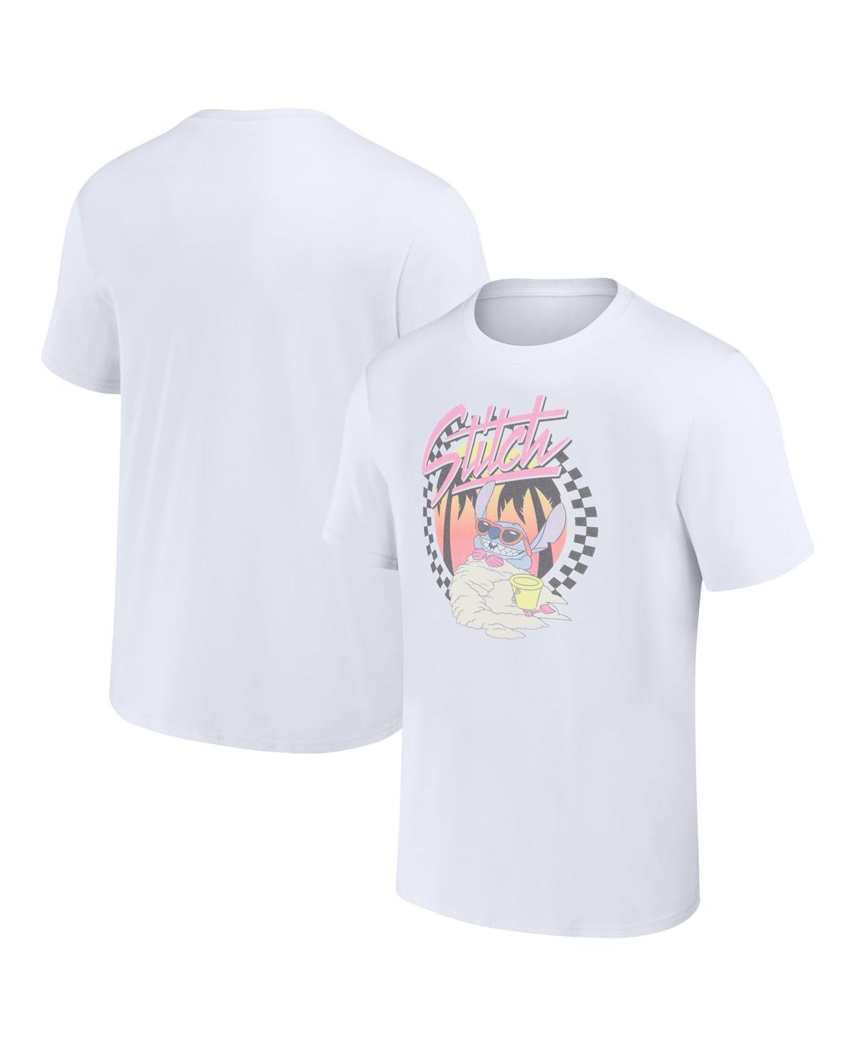 Click here for Mad Engine Mens and Womens White Lilo and Stitch S... prices