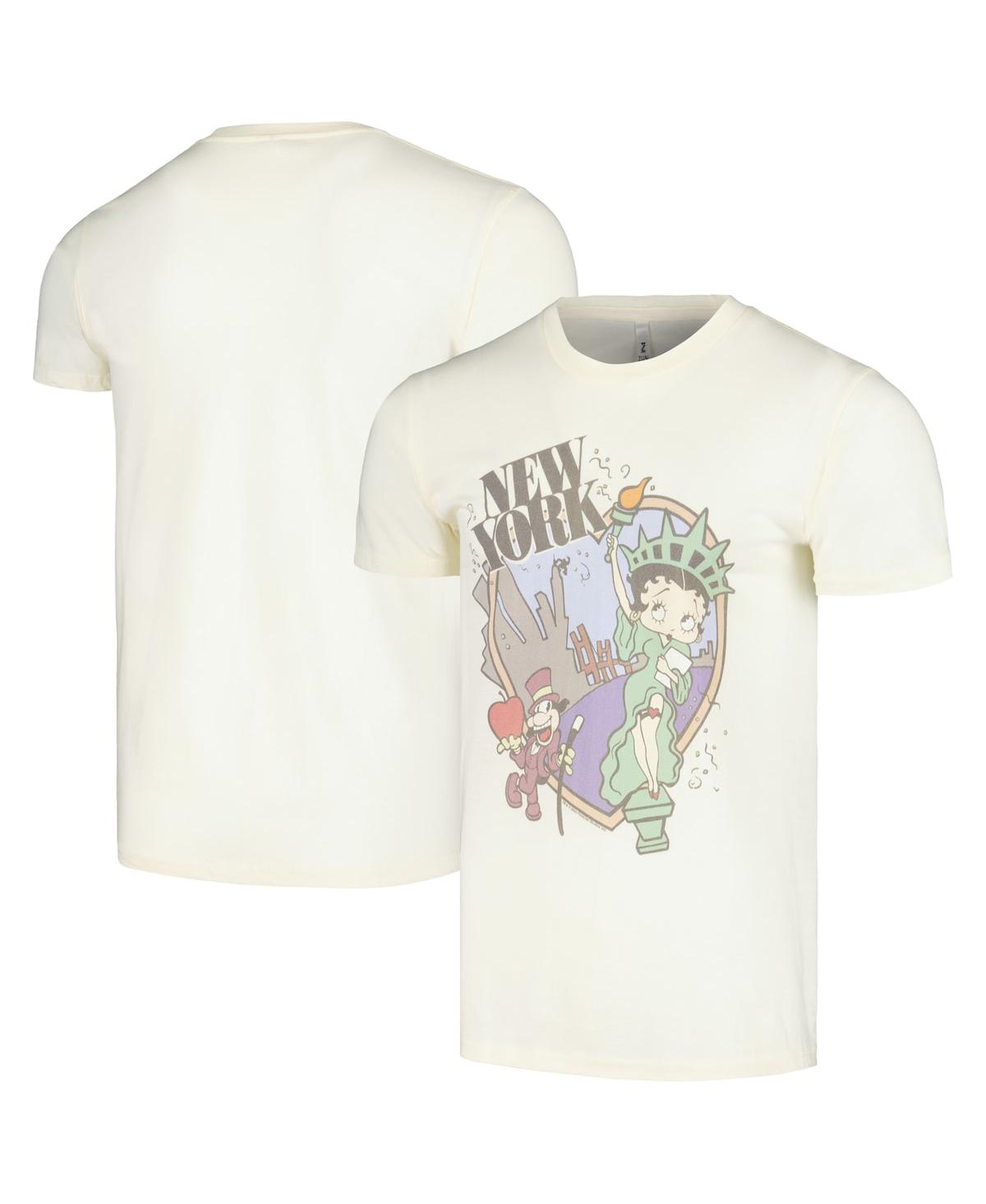 Click here for Mad Engine Mens and Womens Cream Betty Boop Graphi... prices