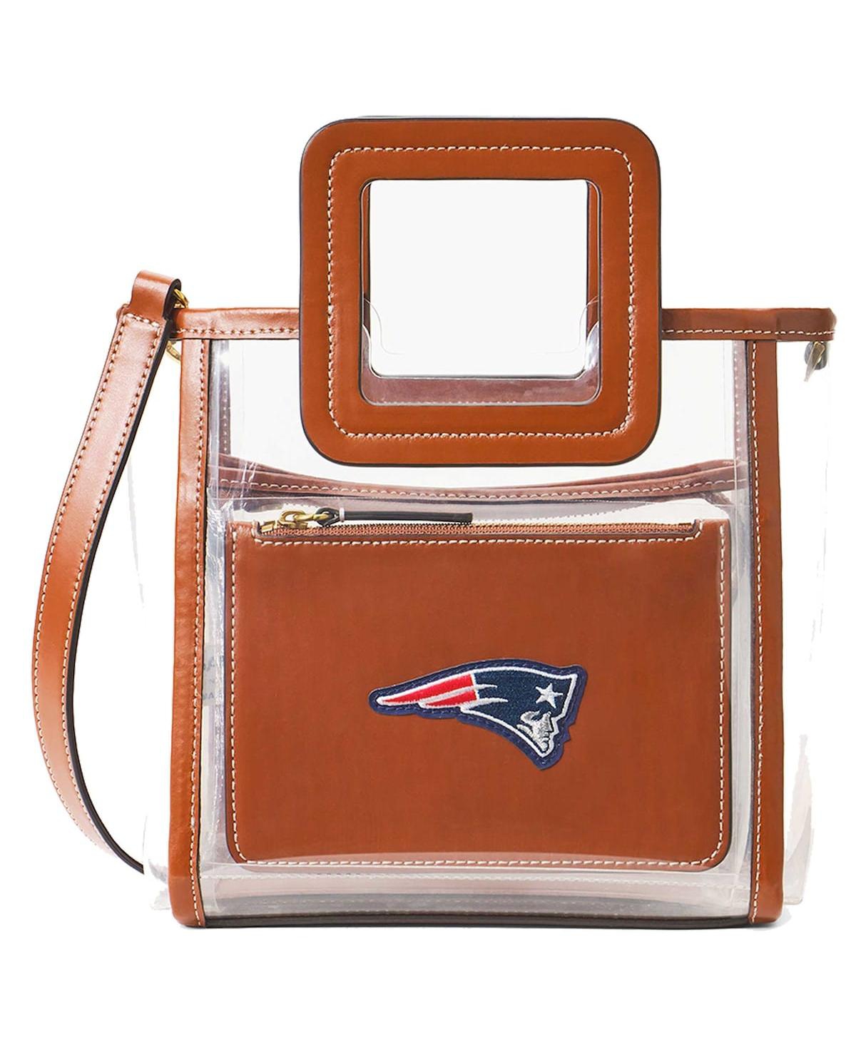 Click here for Staud Womens New England Patriots Clear Mini Shirl... prices