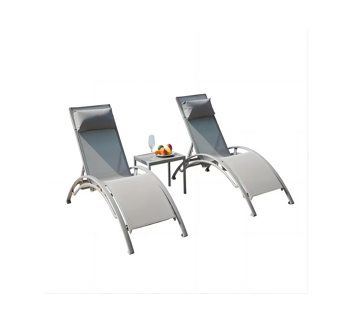 Click here for Clihome Pool Lounge Chairs Set of 3 -Piece Woven P... prices