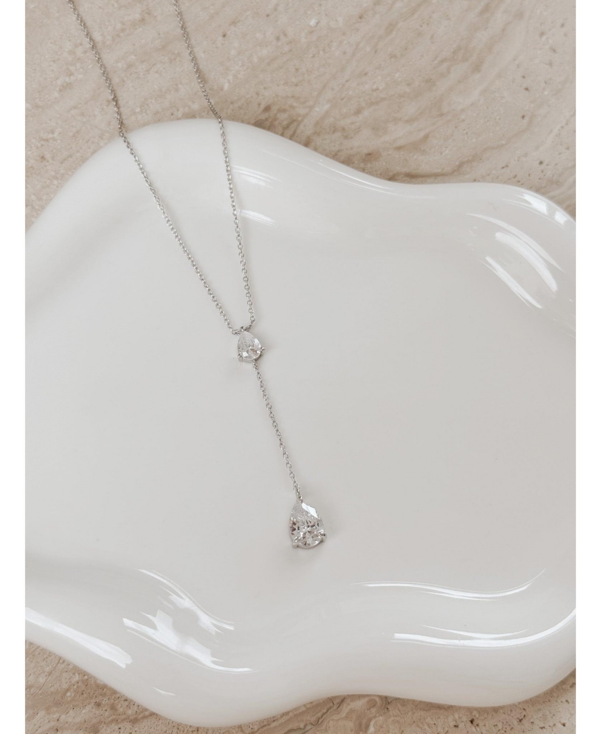 Click here for Lane Crystal Pendant - Silver prices