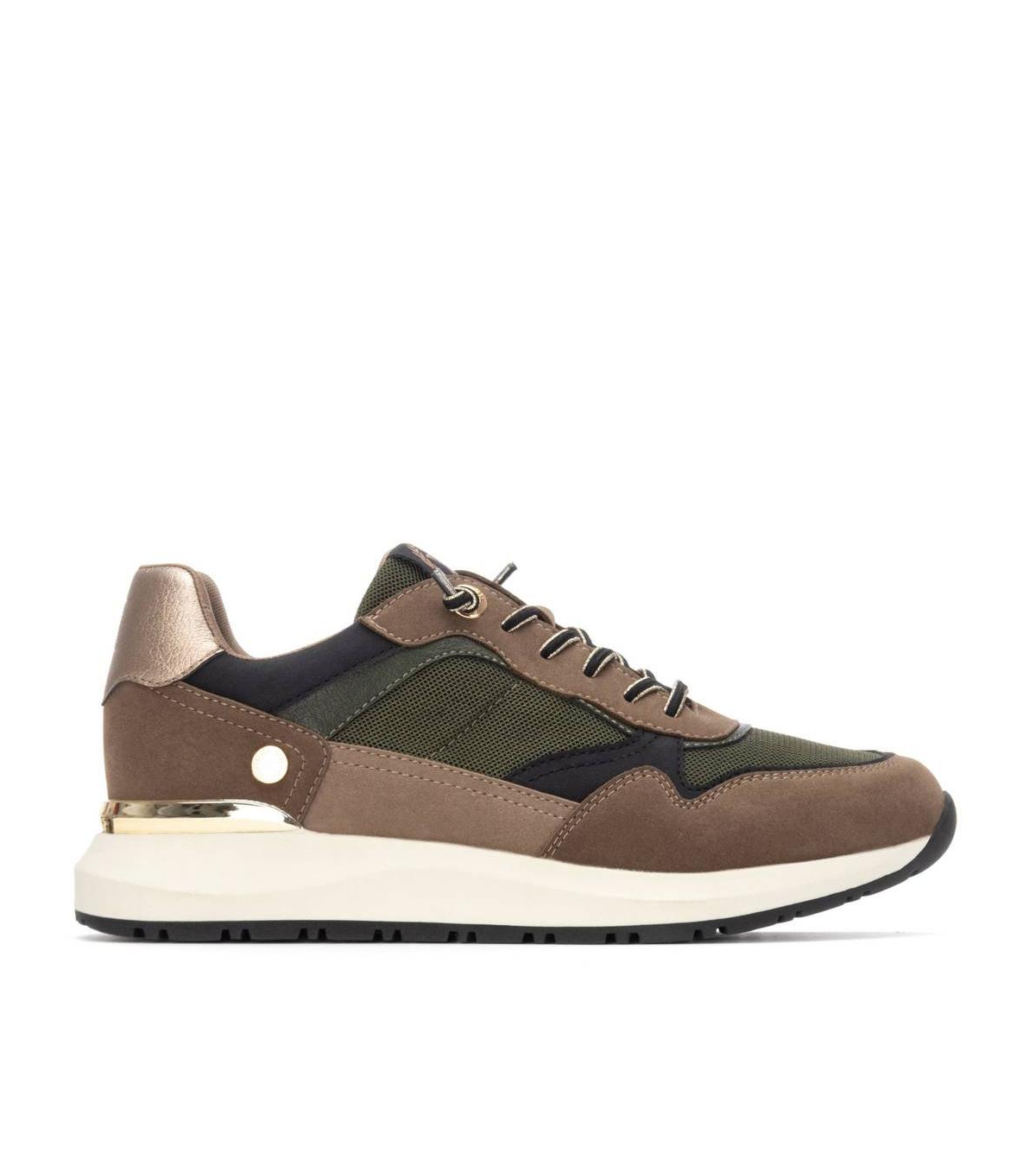 Click here for Womens Casual Sneakers By Xti - Khaki prices