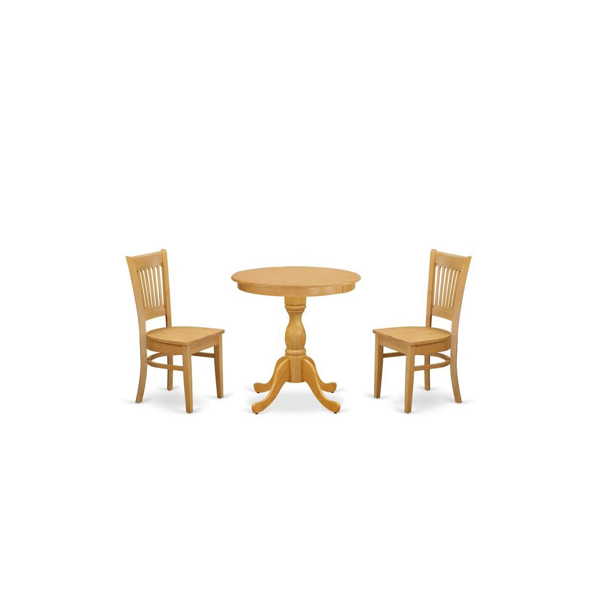 Click here for East West Furniture 3-Pc Dining Room Table Set - 2... prices