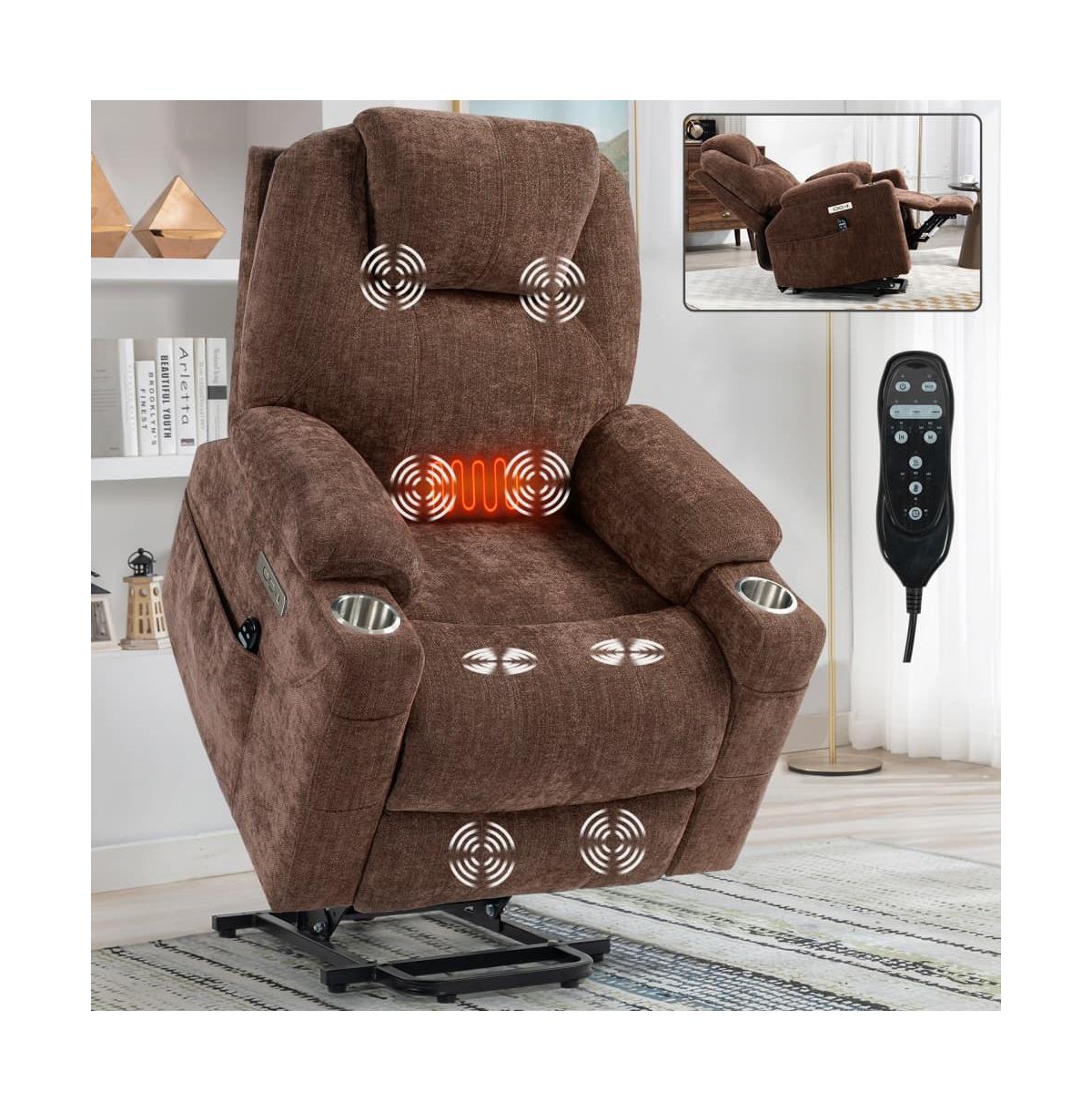 Click here for Lift Recliner Chair with Massage  Heat & Usb Charg... prices