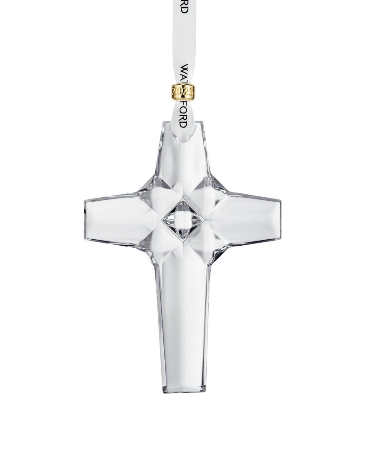 Click here for Waterford 2025 Annual Cross Ornament - Clear prices