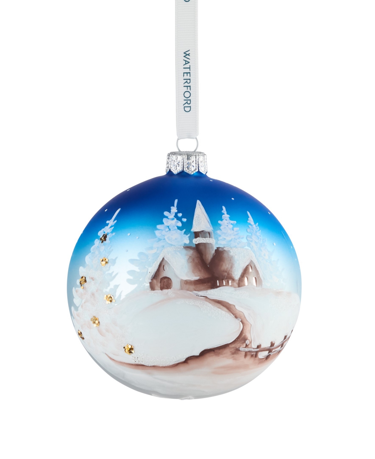 Click here for Waterford Holiday Heirlooms Winter Scene Ornament... prices