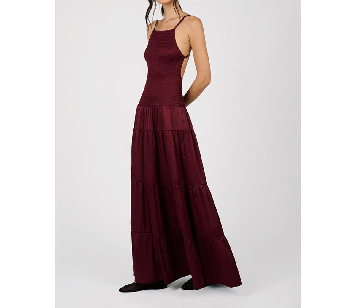 Click here for WeWoreWhat Womens Smocked Drop Waist Maxi Dress -... prices