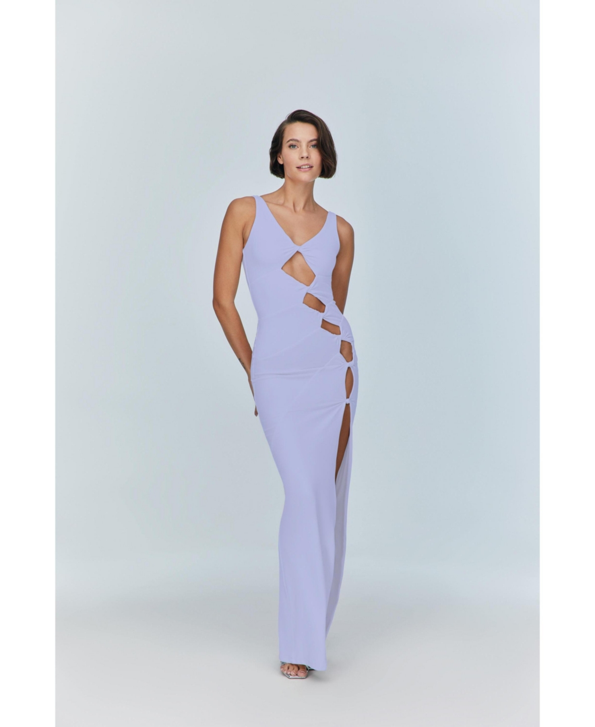Click here for Jendue Sara Dress - Lavender Ice prices