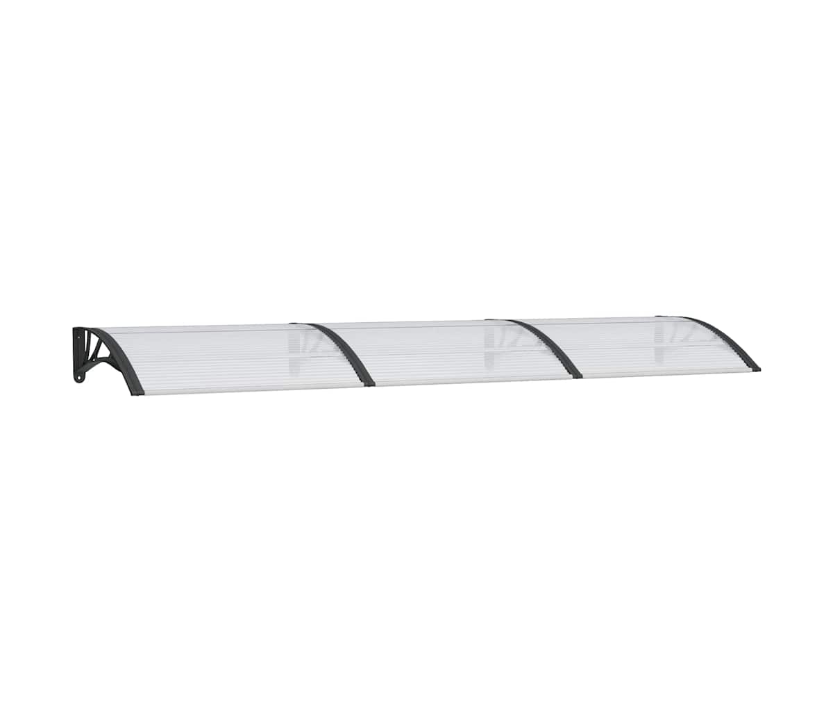 Click here for Door Canopy Black and Transparent Polycarbonate  A... prices