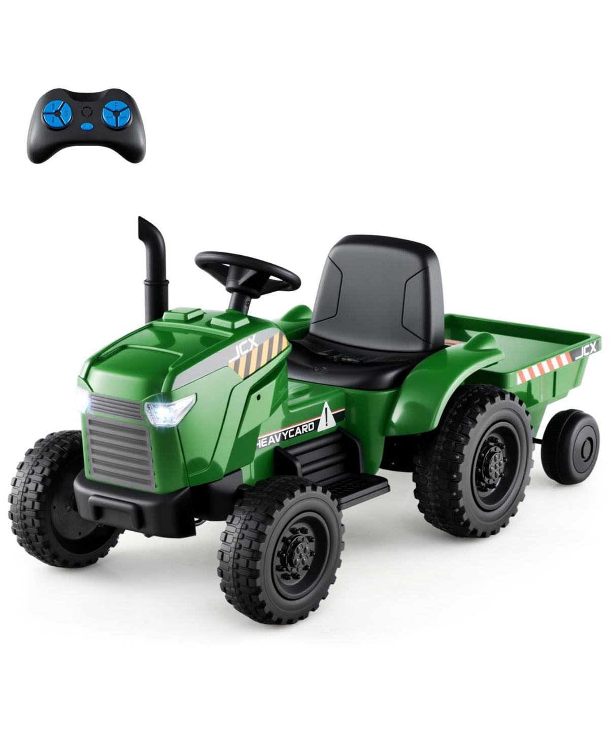 Click here for 12V 2-in-1 Kids Ride On Tractor with Trailer and 3... prices