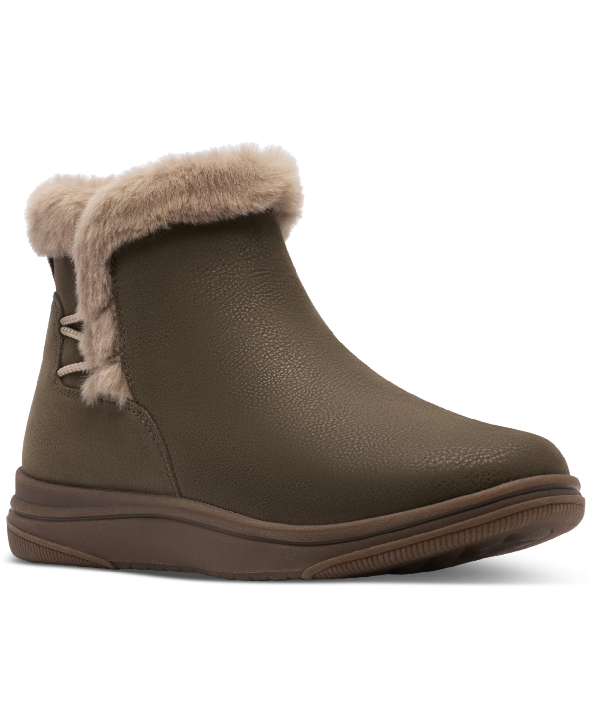 Click here for Clarks Womens Cloudsteppers Breeze Wedge Ankle Boo... prices