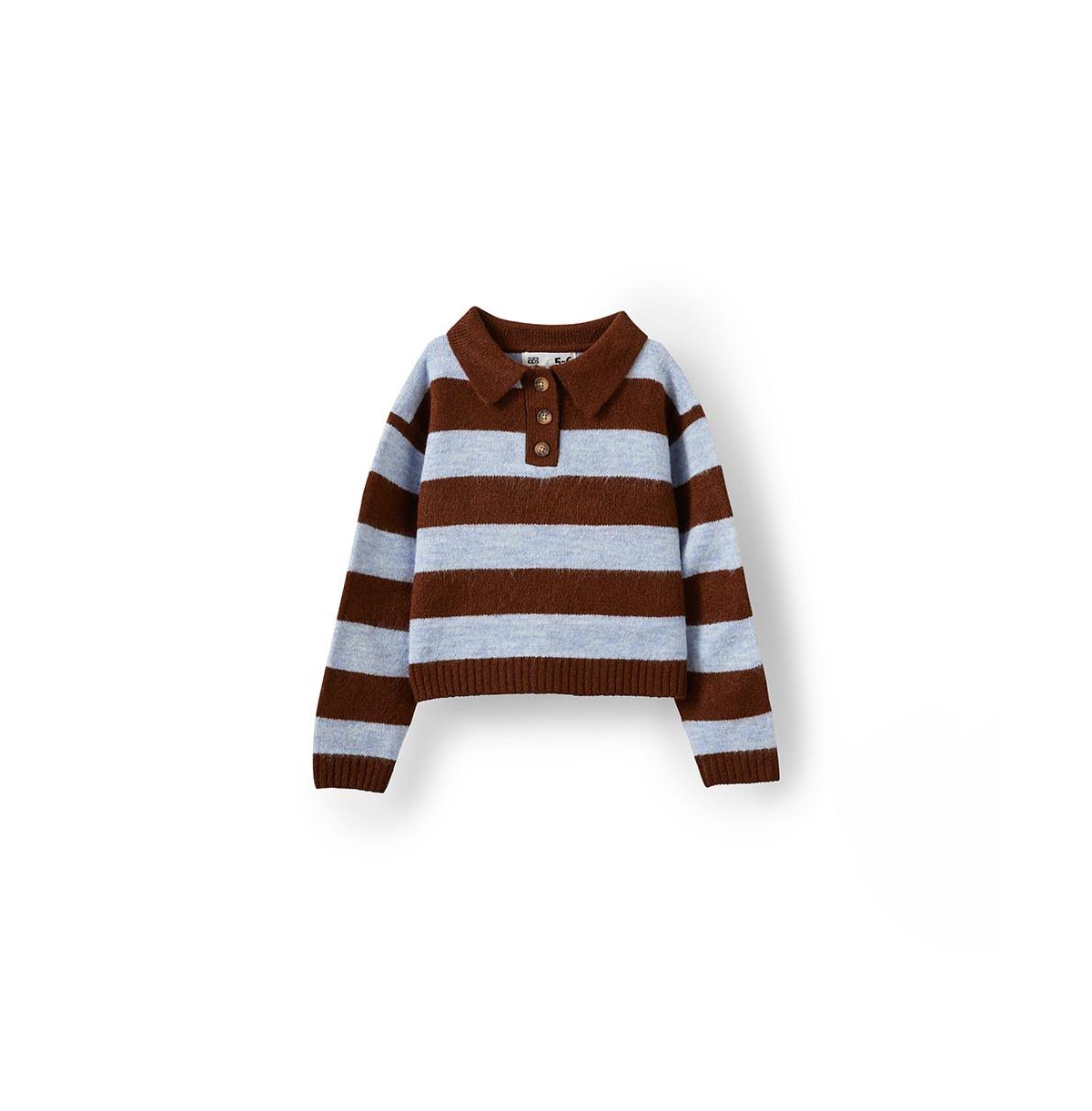 Click here for Cotton On Girls Little/Big Knitted Polo Pullover -... prices