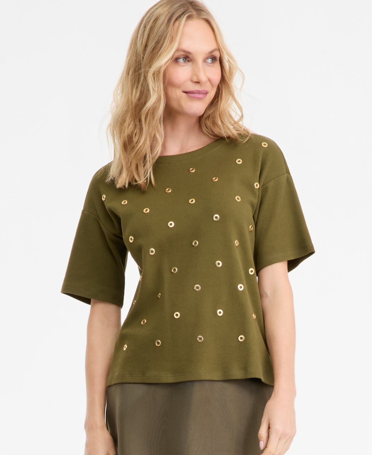 Click here for I.n.c. International Concepts Womens Short-Sleeve... prices
