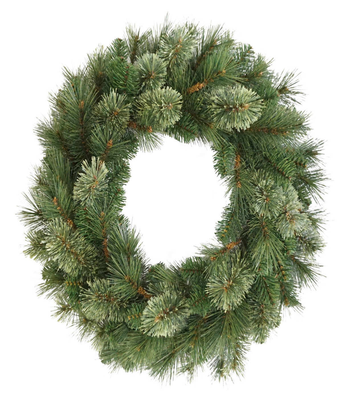 Click here for Puleo 24 Artificial Teton Pine Christmas Wreath -... prices