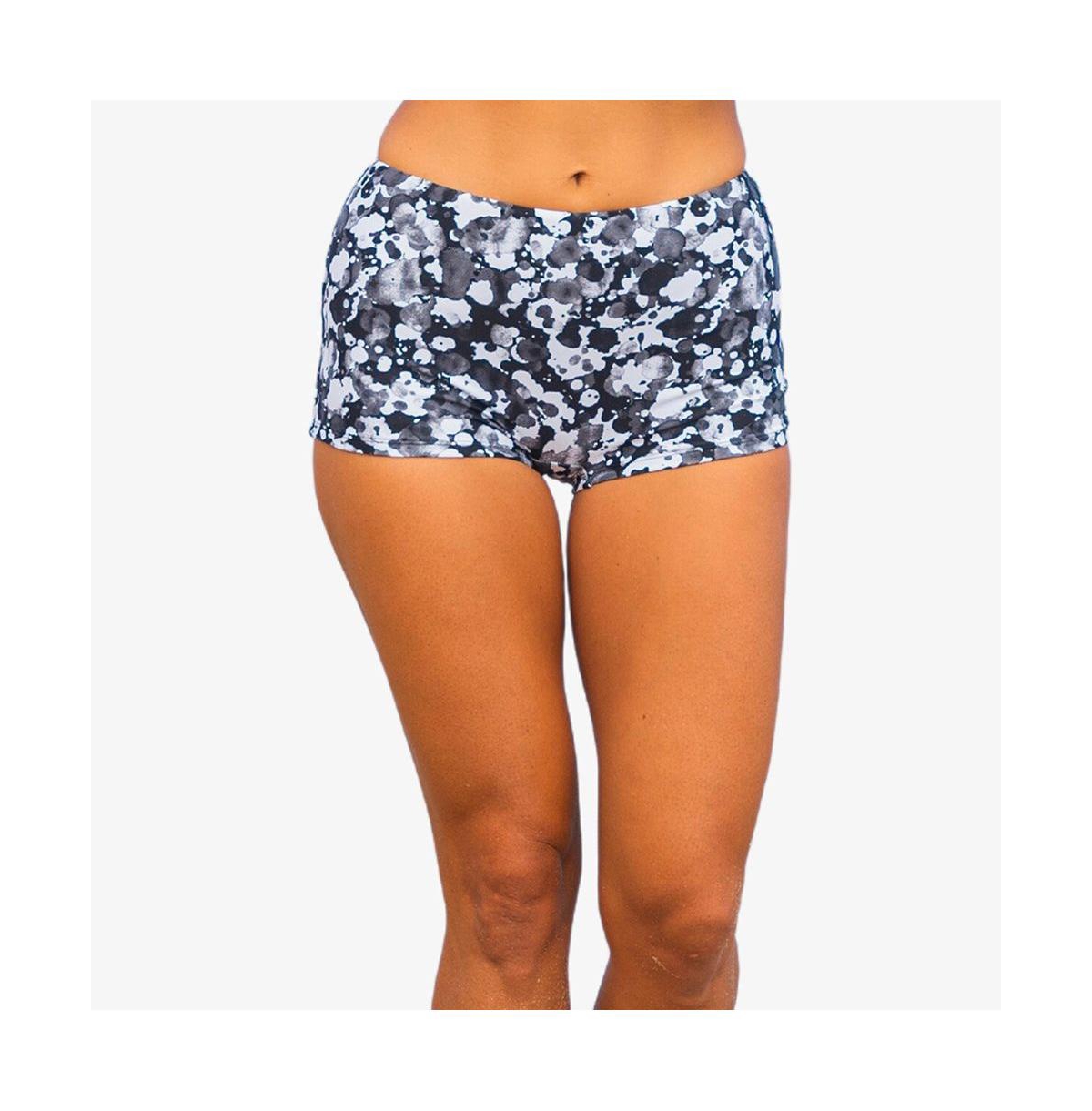 Click here for Calypsa Plus Size Boyshorts - Rocky road prices