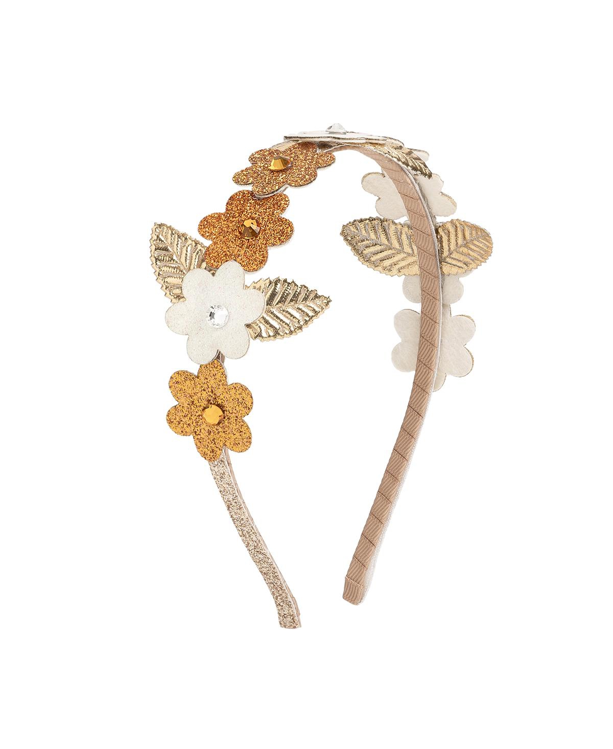 Click here for Sweet Wink Child Girls Boho Floral Glitter Headban... prices