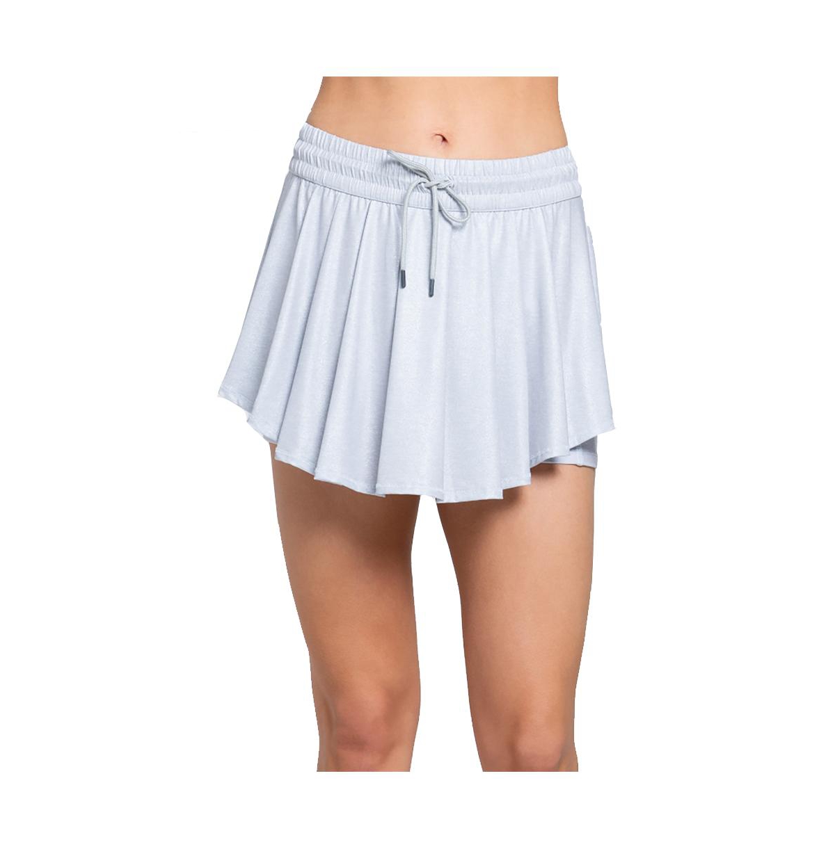 Click here for Lucky In Love Womens All That Shimmers Tennis Skir... prices