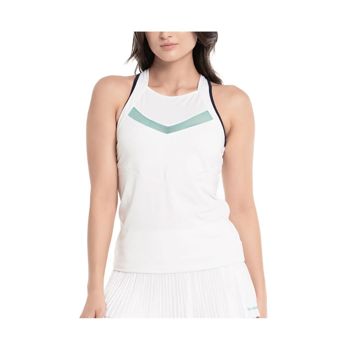 Click here for Lucky In Love V.i.p. Womens Tennis Tank with Built... prices