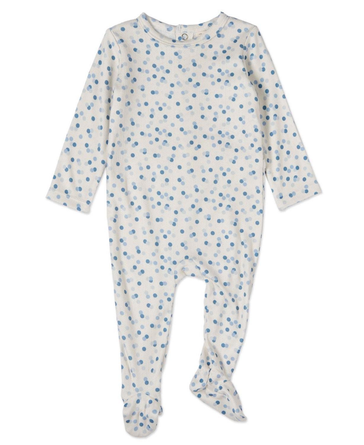Click here for MeMoi Baby and Toddler Boys Blue Confetti Pointell... prices
