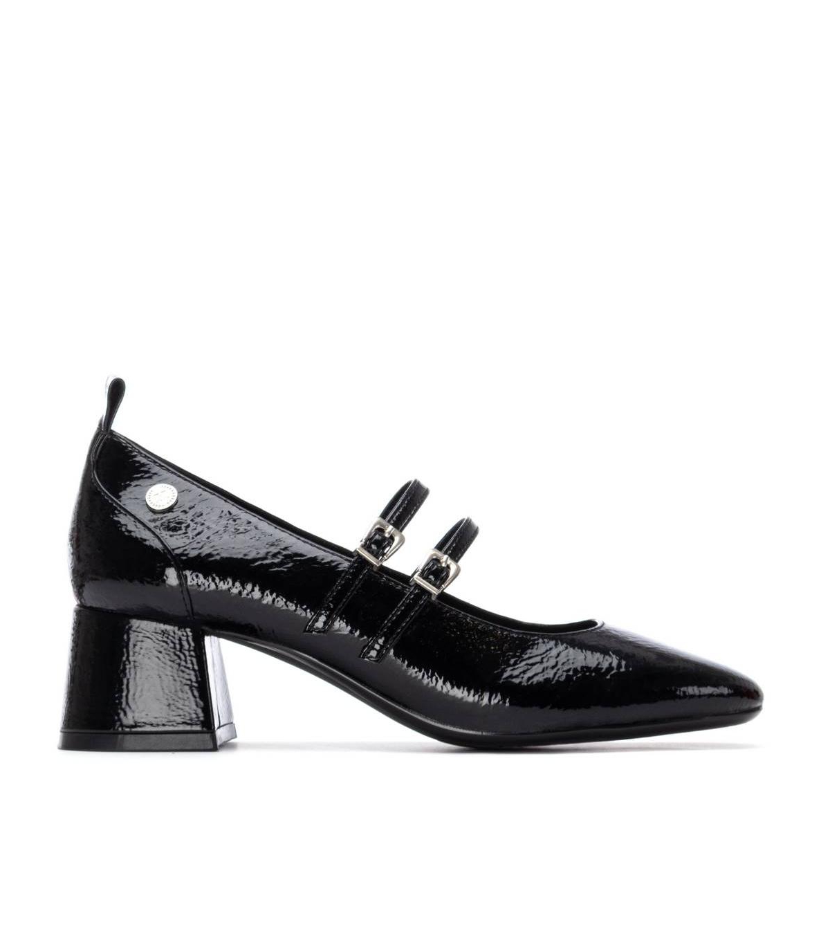 Click here for Womens Block Heel Pointy Toe Pumps By Xti - Black prices