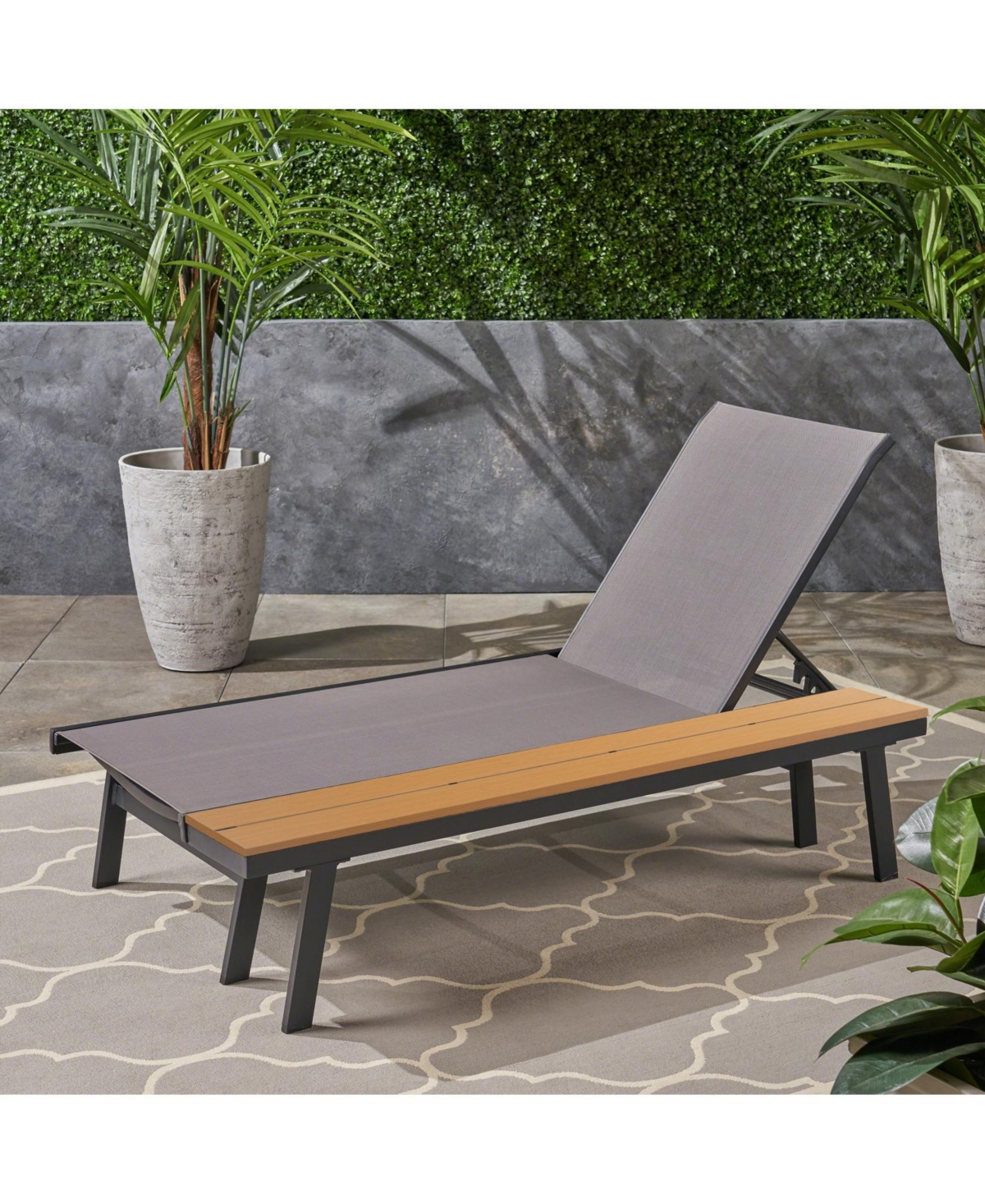 Click here for Streamdale Furniture Chaise Lounge Set with Adjust... prices