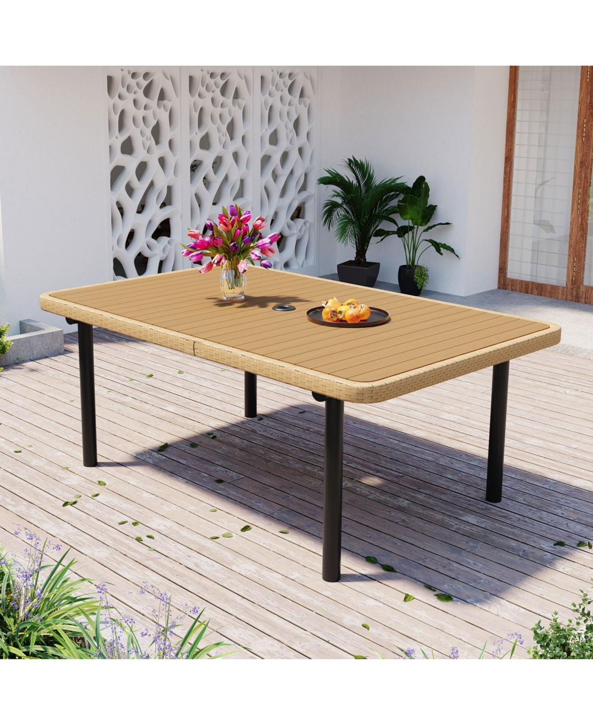 Click here for Streamdale 59" Outdoor Dining Table  Polywood... prices
