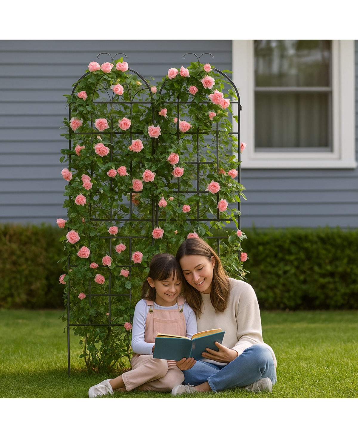 Click here for Streamdale Furniture Metal Garden Trellis 2-Pack f... prices