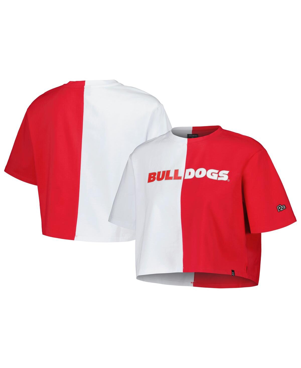 Click here for Hype and Vice Womens Red/White Georgia Bulldogs Co... prices
