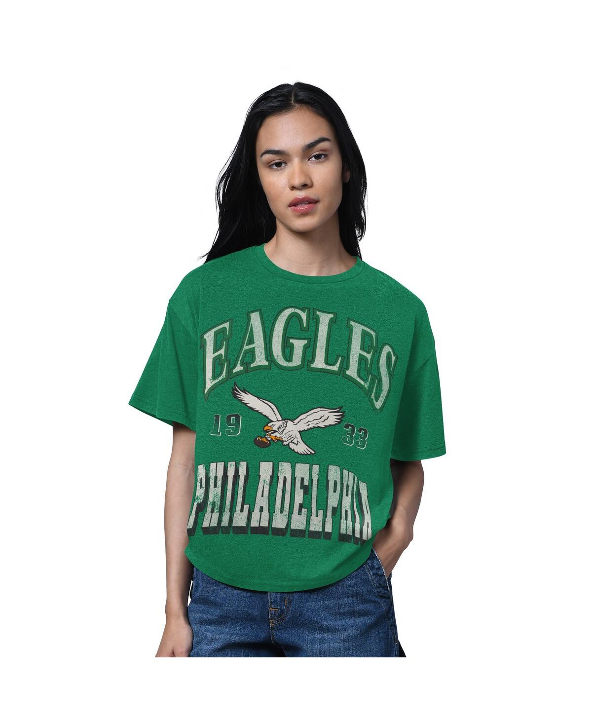 Click here for Starter Womens Heather Kelly Green Philadelphia Ea... prices