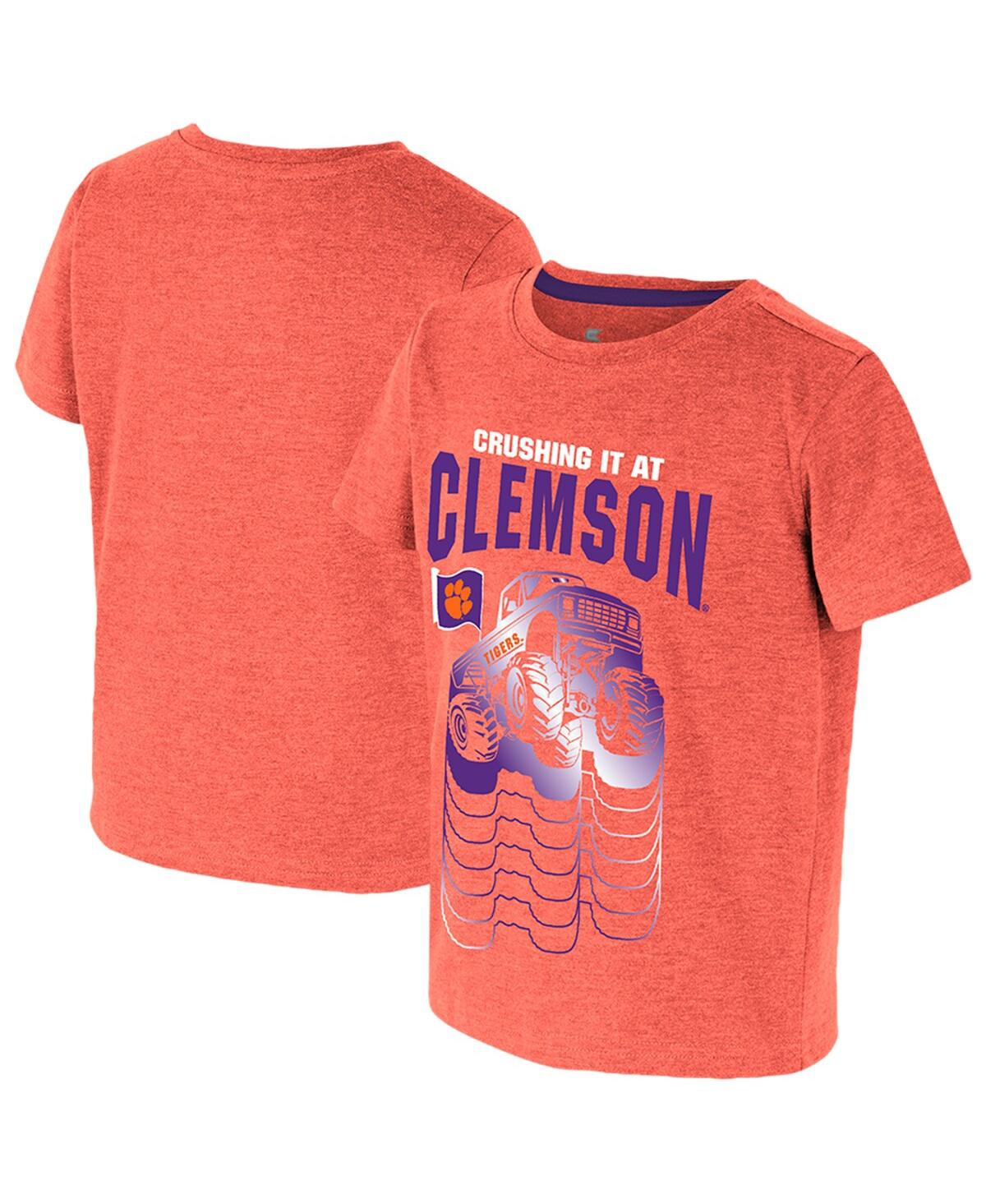 Click here for Colosseum Toddler Orange Clemson Tigers Crushing I... prices