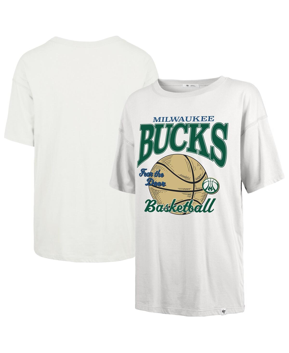Click here for 47 Brand Womens White Milwaukee Bucks City Edition... prices