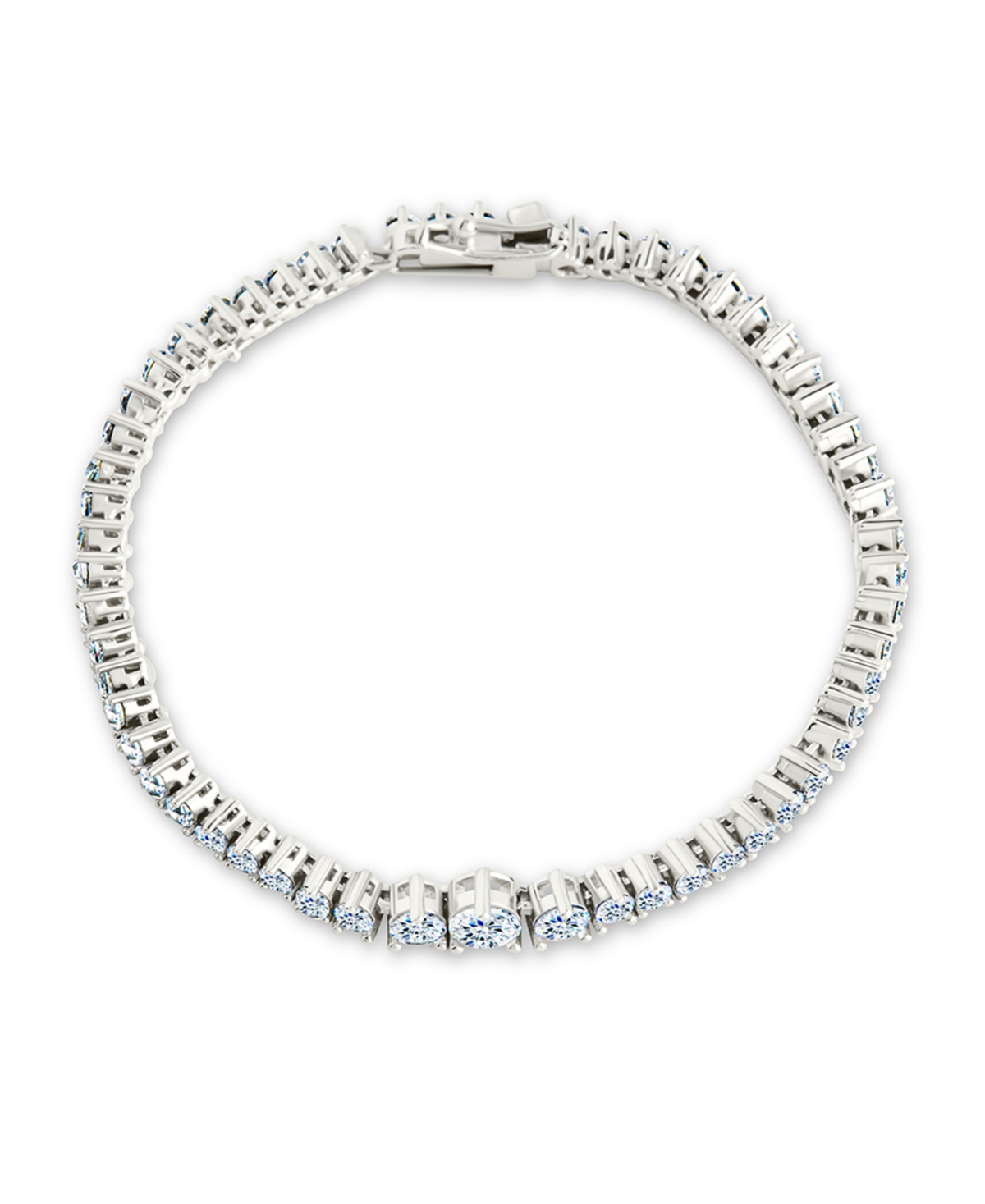 Click here for Sterling Forever Tatum Cubic Zirconia Tennis Brace... prices
