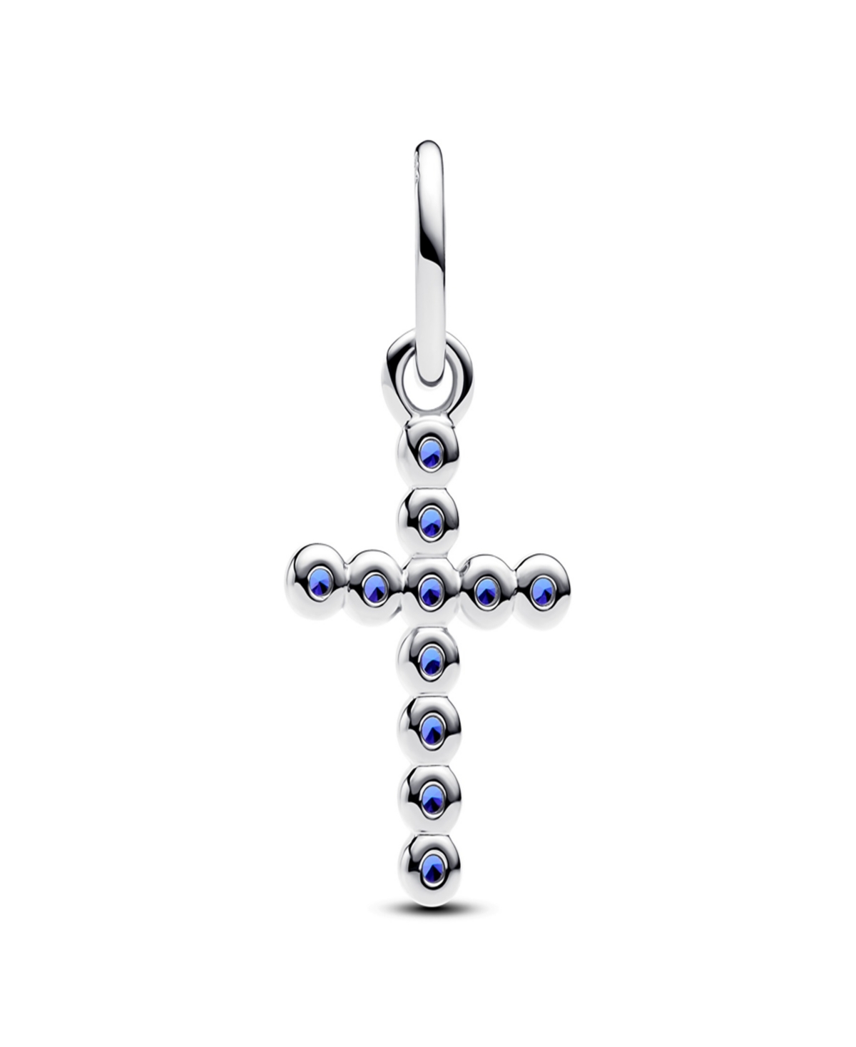 Click here for Pandora Stellar Blue Crystal Cross Dangle Charms -... prices