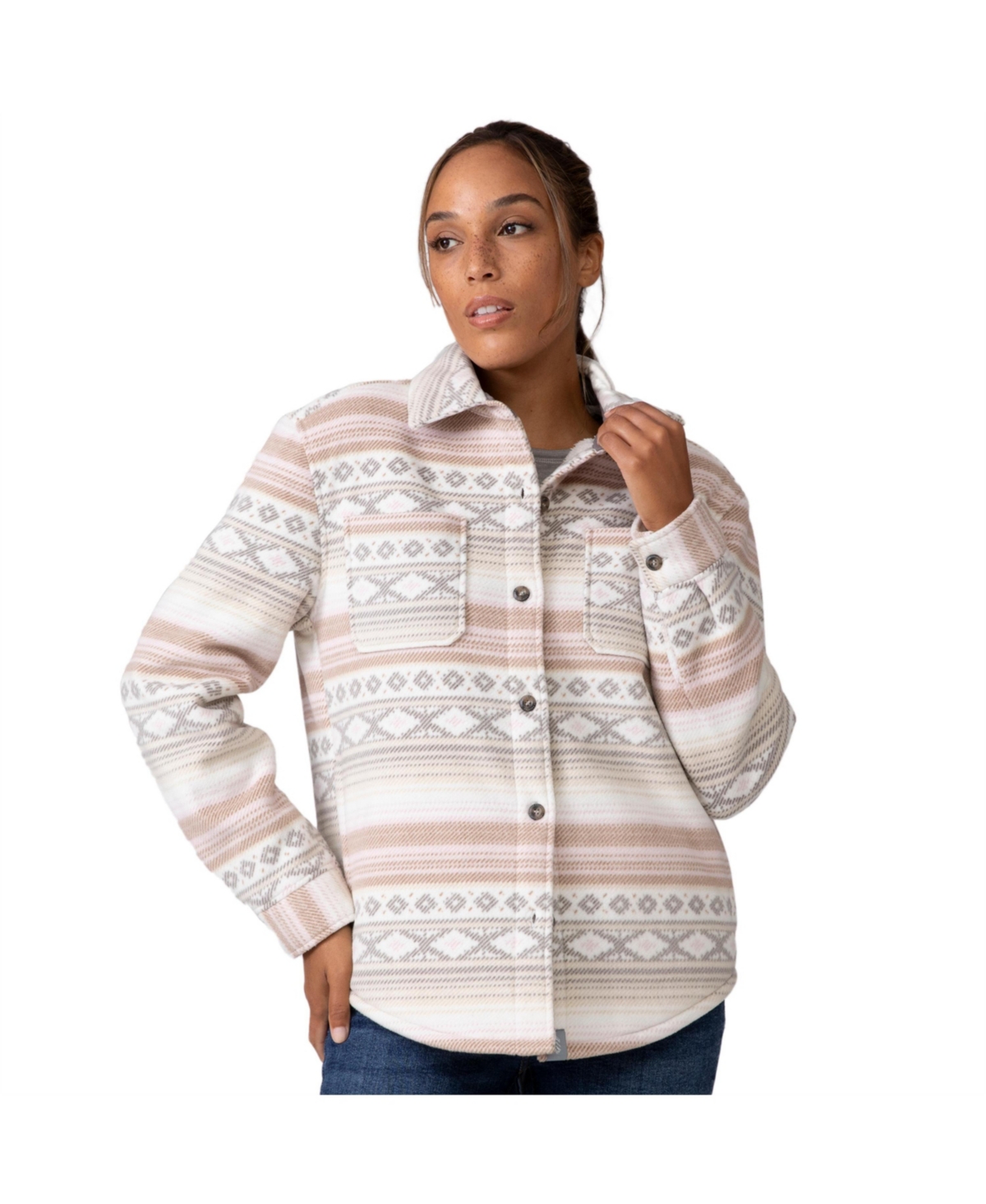 Click here for Free Country Womens Chill Out Fleece Shirt Jacket... prices