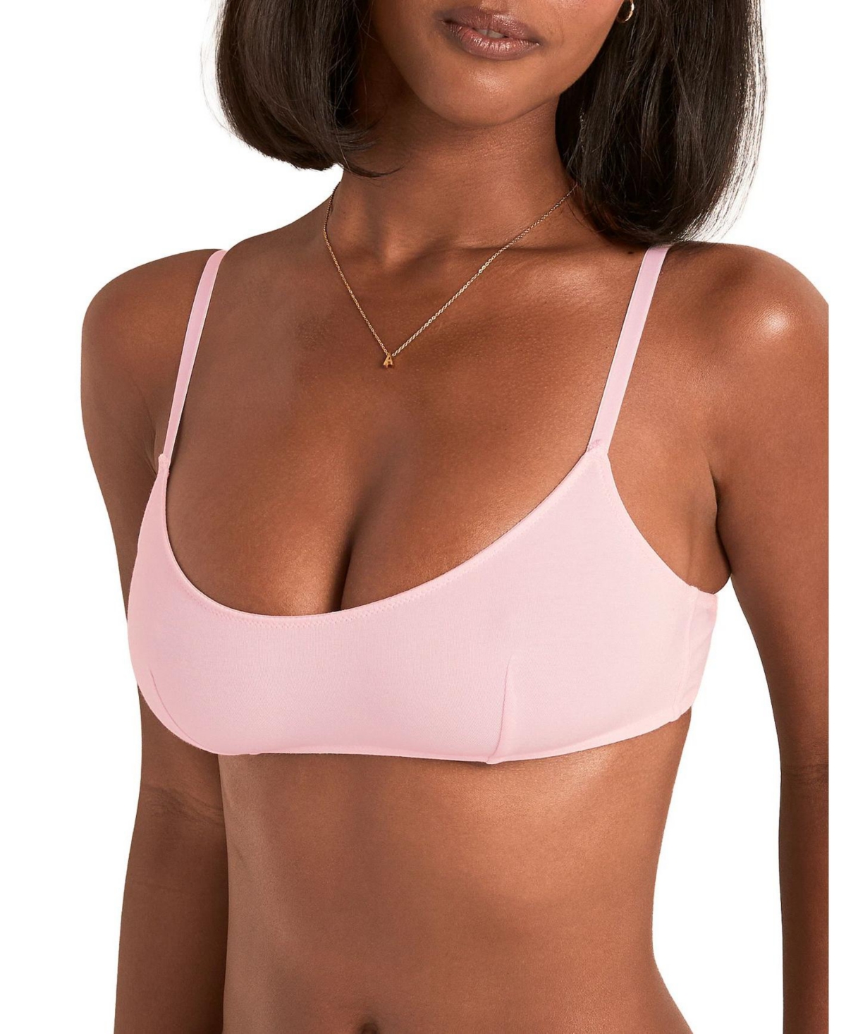 Click here for Adore Me Jersey Womens Unlined Bralette Bra - Ligh... prices